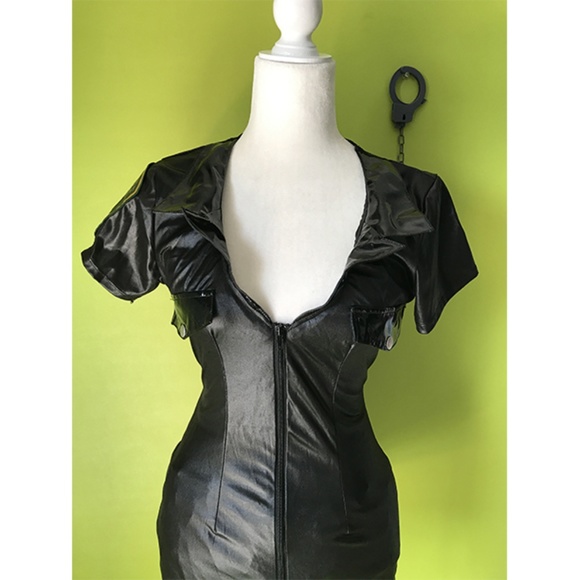 Unbranded | Dresses | Sheriff Officer Legs Ave Handcuffs Sexy Costume ...